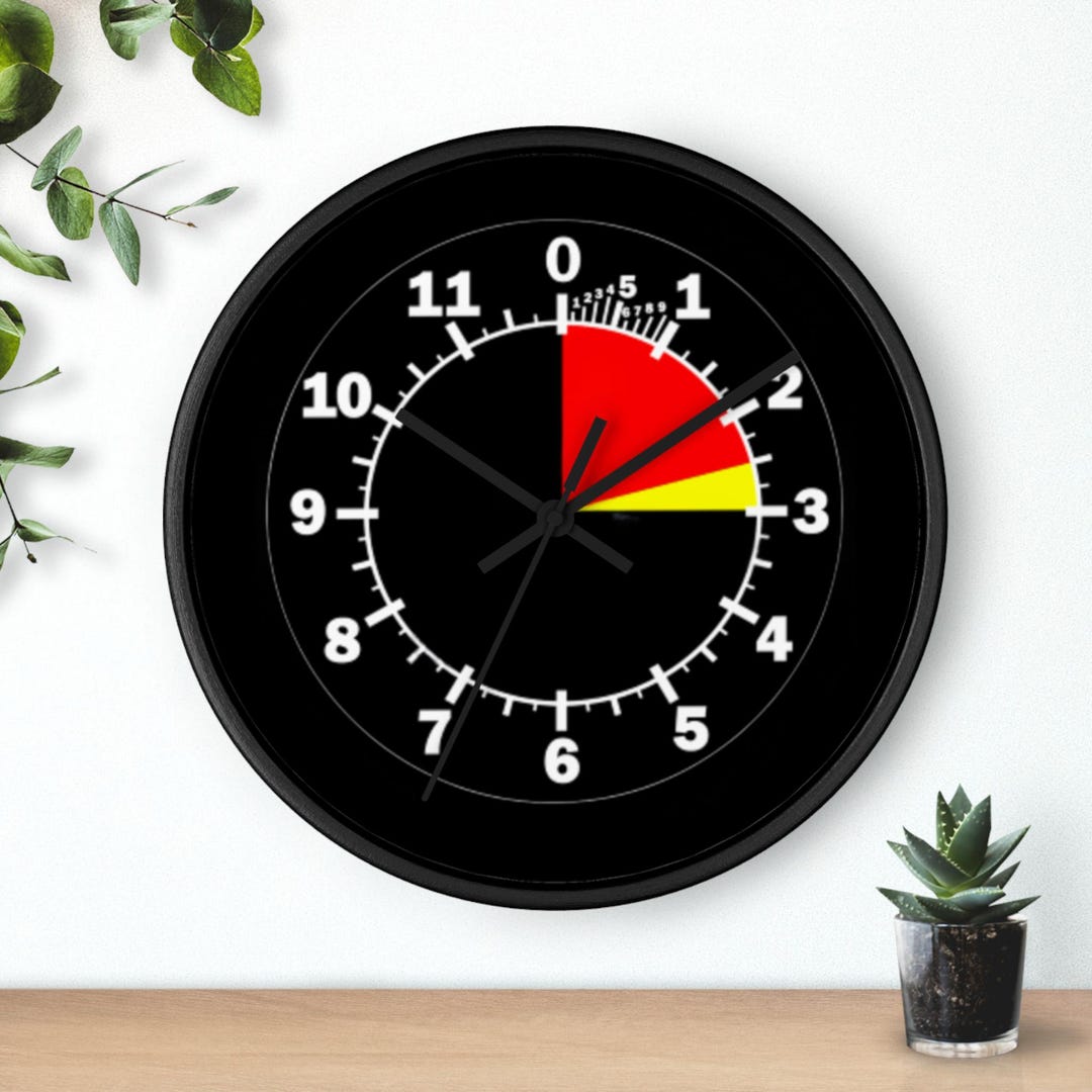 Skydiving Altimeter Wall Clock - Etsy