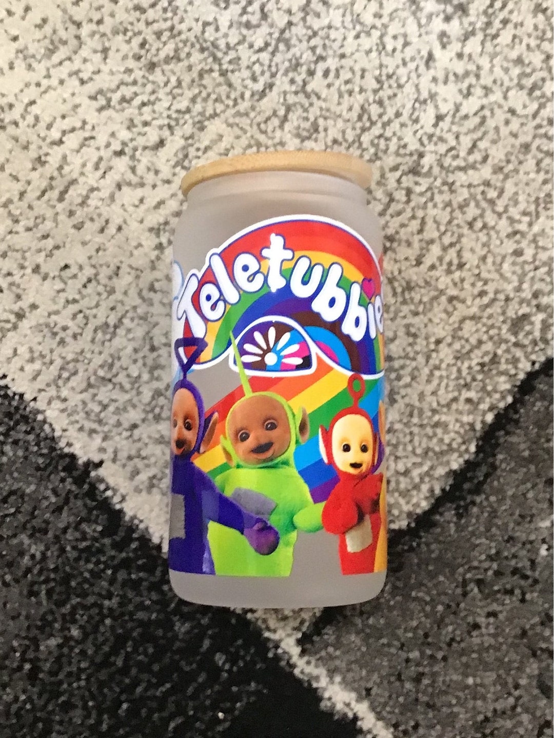 Teletubbies 16oz Glass - Etsy