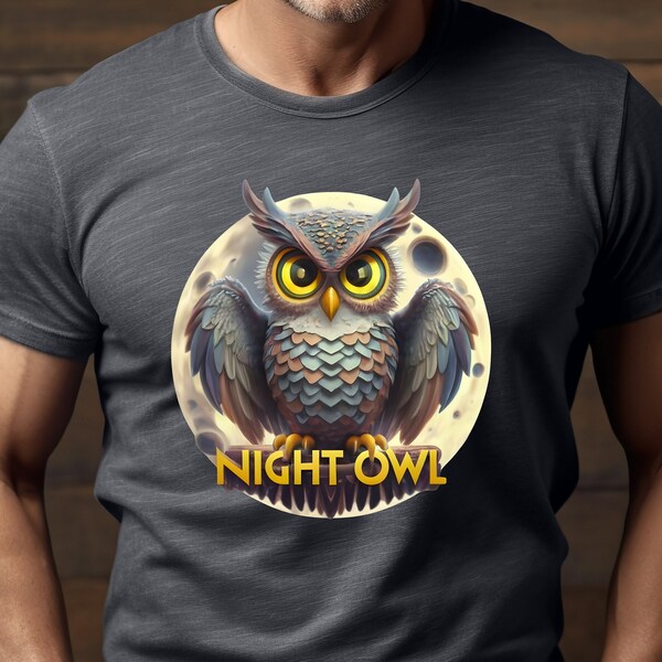 Owl T Shirt - Etsy