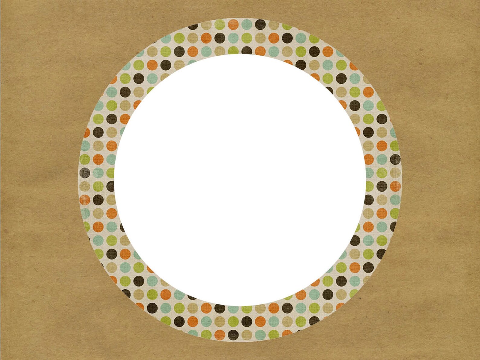 Neutral Polka Dots Editable Banner Template, Printable Pennants, Custom ...