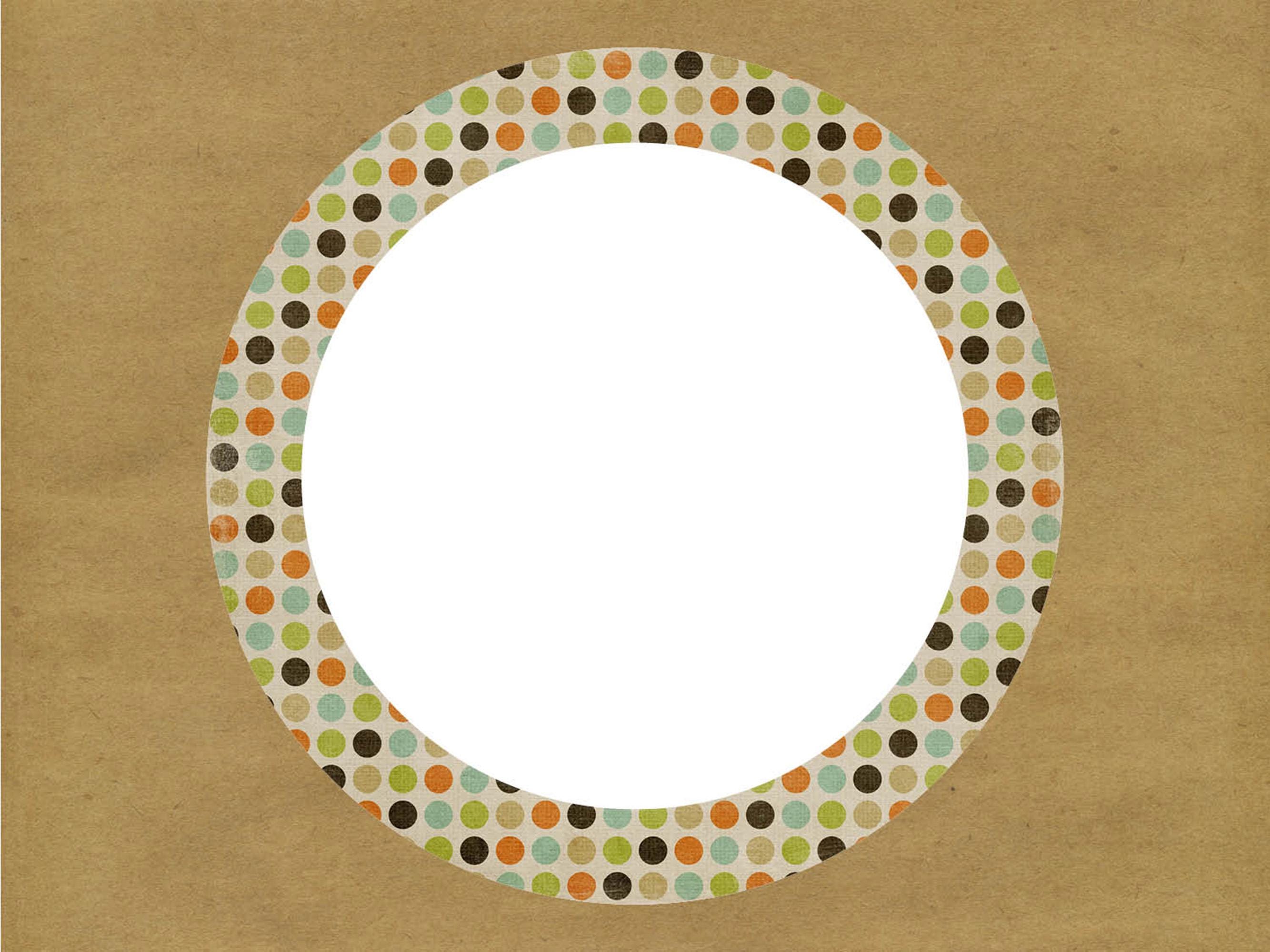 Neutral Polka Dots Editable Banner Template, Printable Pennants, Custom ...