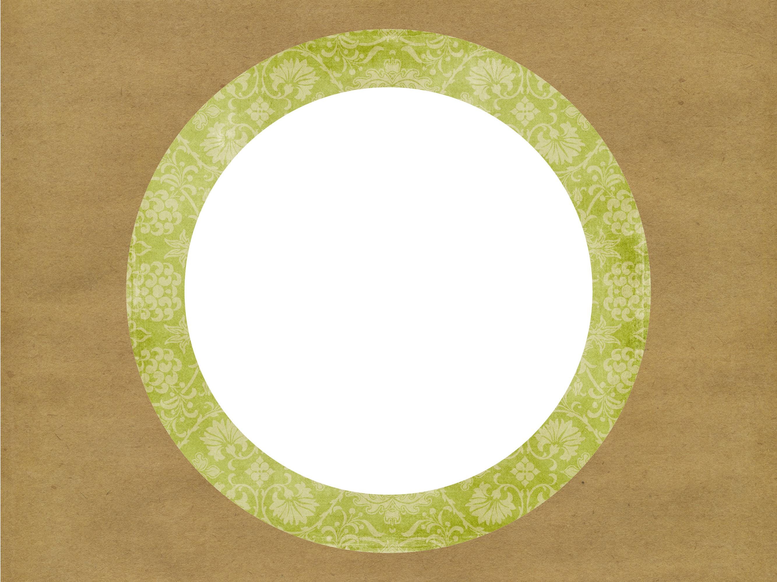 Green Damask Editable Banner Template, Printable Pennants, Custom DIY ...