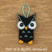 Beaded Owl Pattern, 3D Animal Ornament Tutorial, Digital Download ...