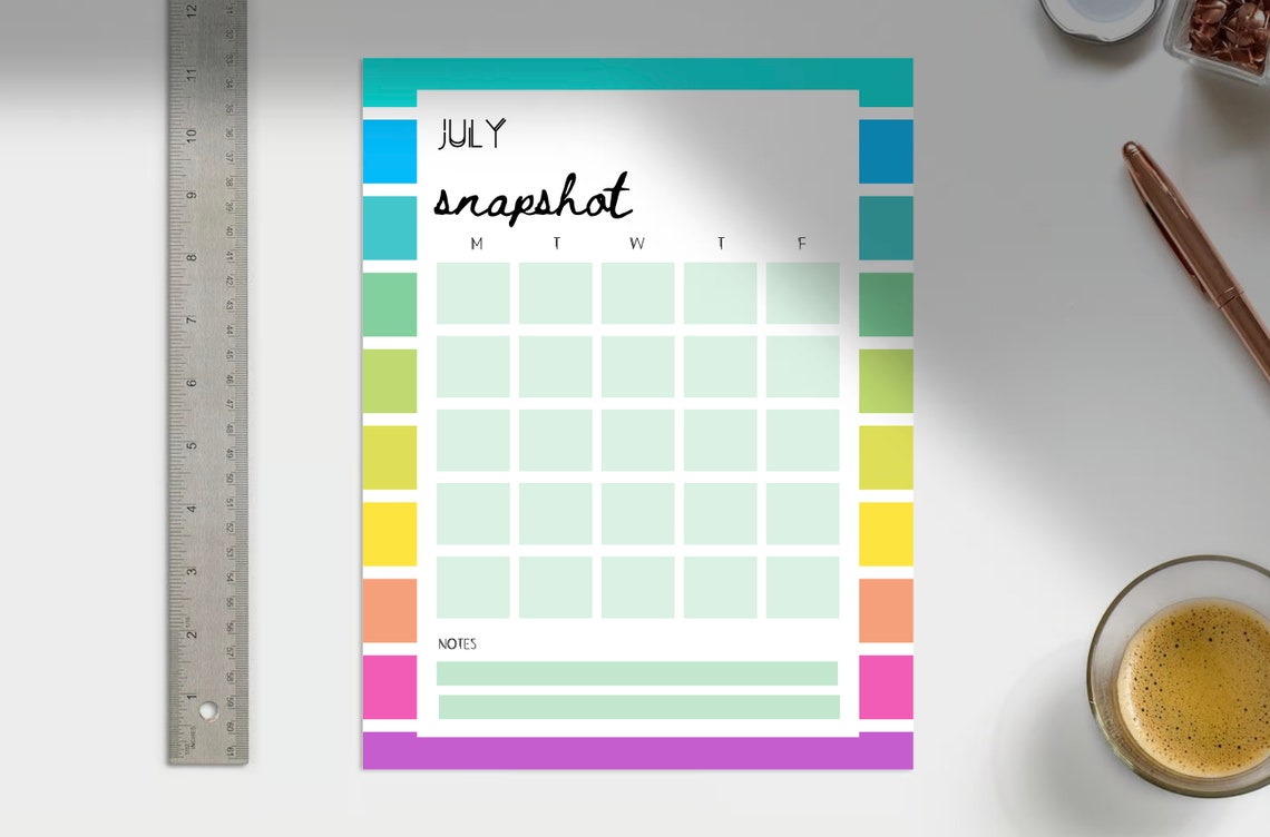 Rainbow Teacher Planner 2024-2025 - Etsy