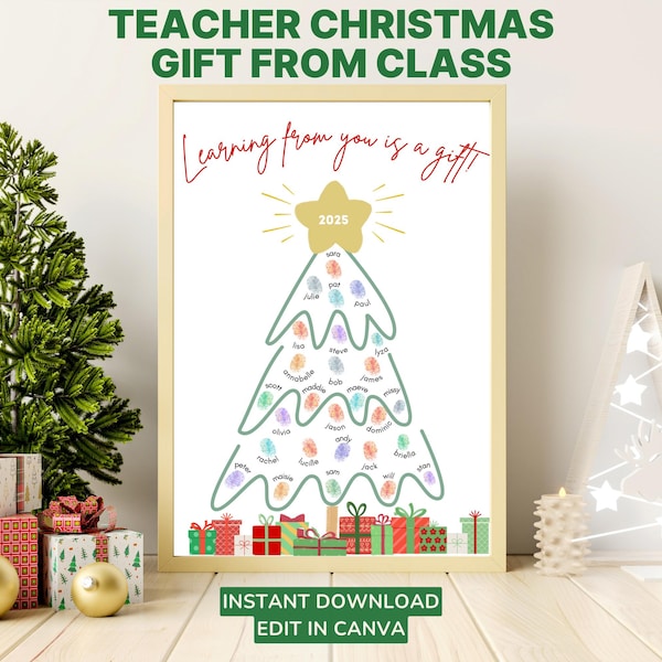 Fingerprint Tree - Etsy