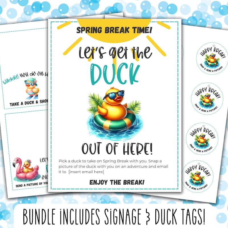 Duck Teacher Appreciation - Etsy