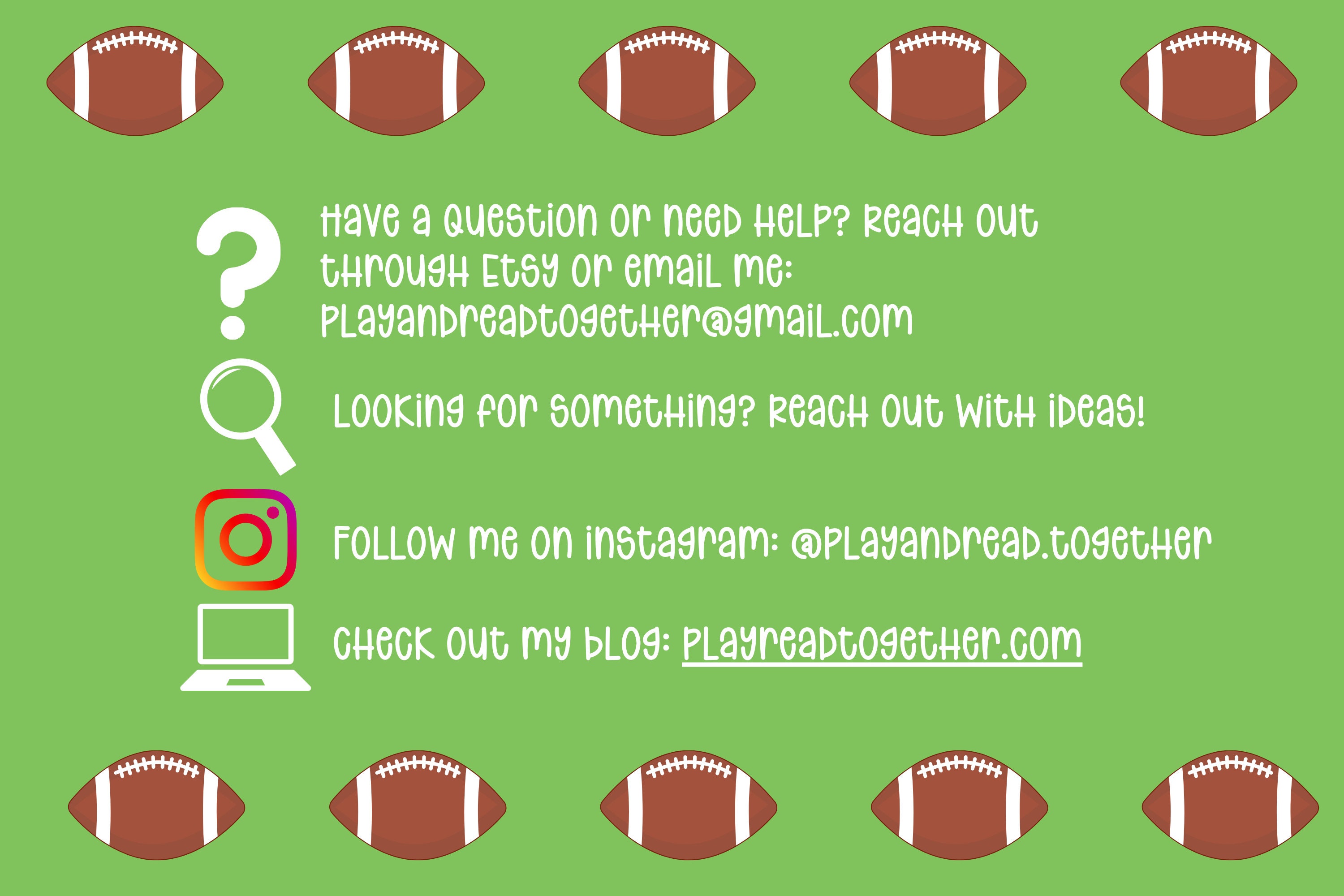 Super Commercial Bingo, Football Family Printable Party Game, Here for ...