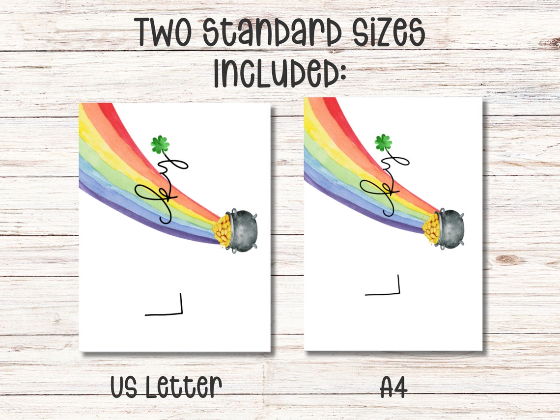 Printable St. Patrick's Day Handprint Art Craft for Kids, Keepsake Art ...