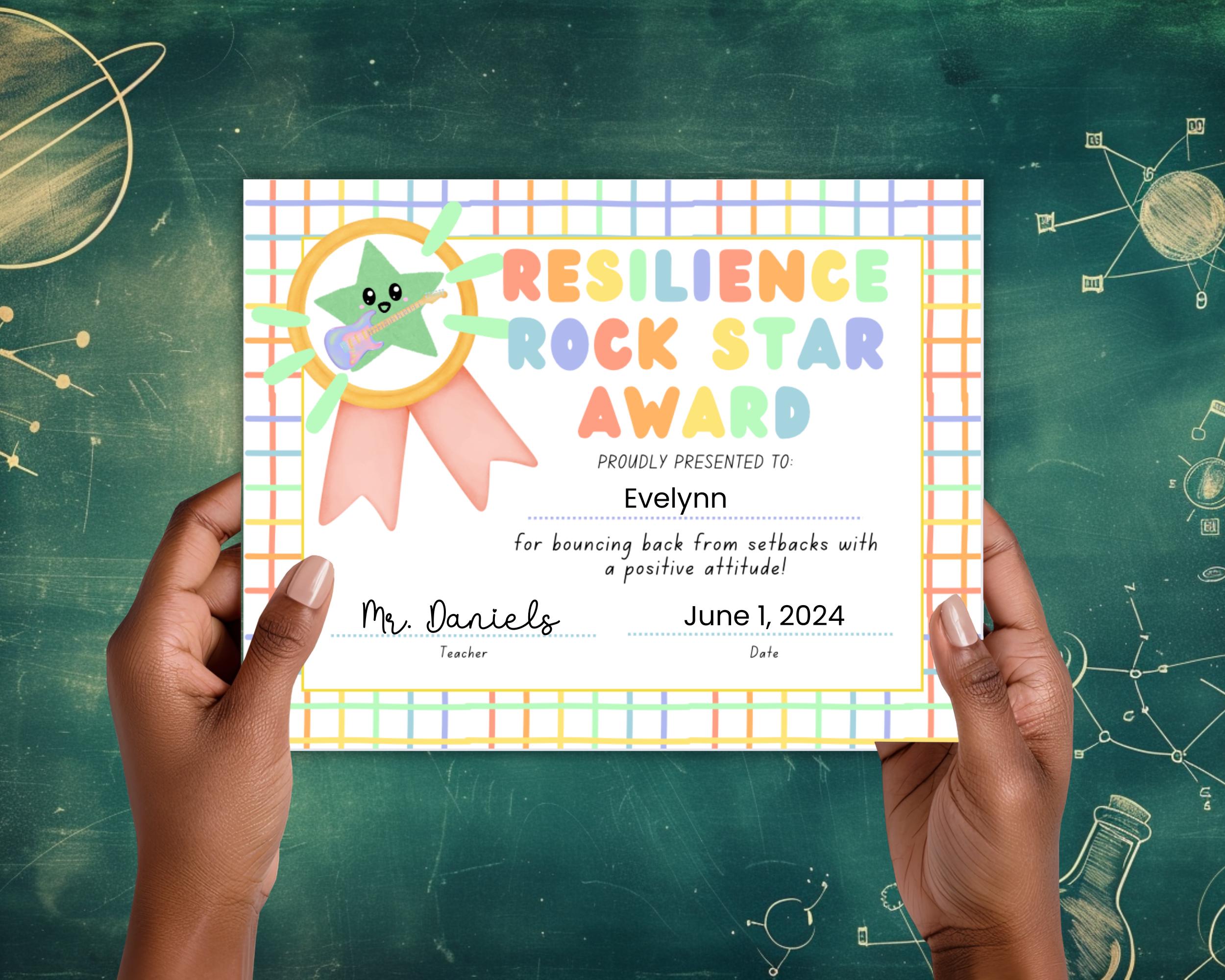Editable Classroom Award Certificates: Pastel Rainbow Canva Templates ...