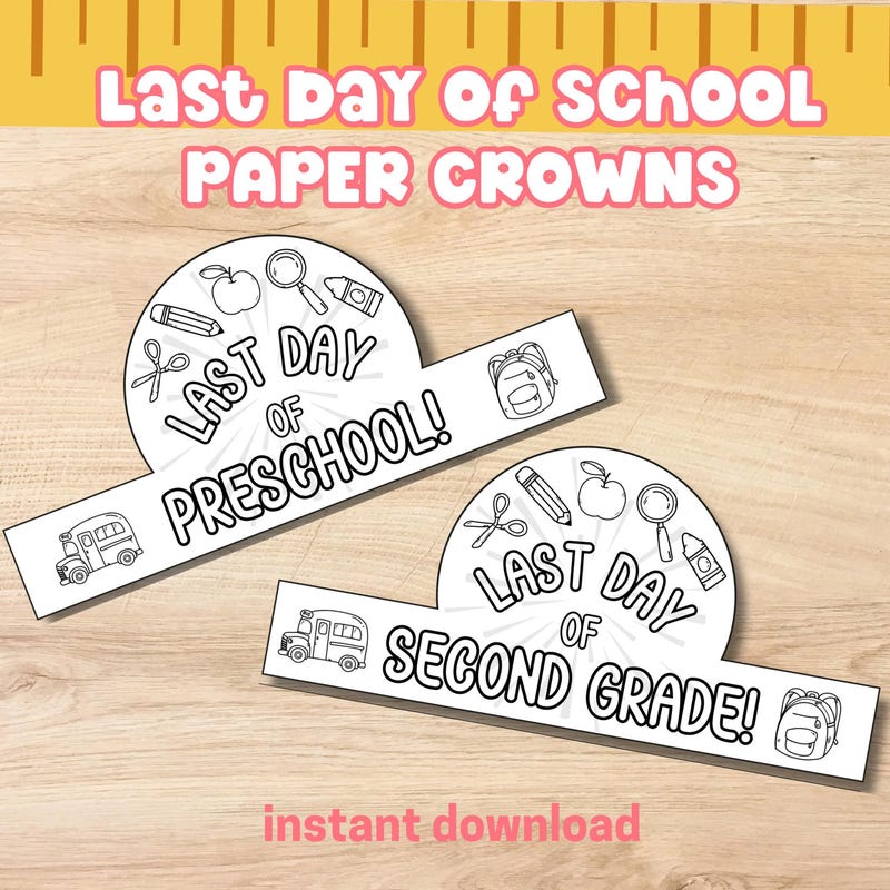 Last Day Preschool - Etsy