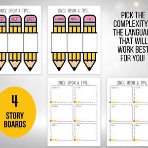 Printable Story Tokens Writing Activity for Kids – Storytelling Cards ...