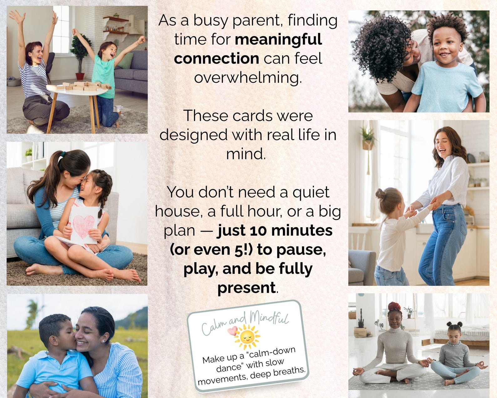 Printable Connection Cards for Parents & Kids – 10 Minute Activities ...