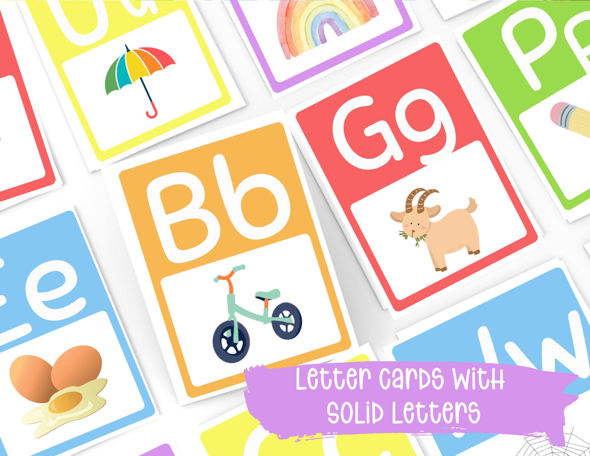 Educational ABC Tracing Flashcards for Toddlers - Alphabet Learning ...