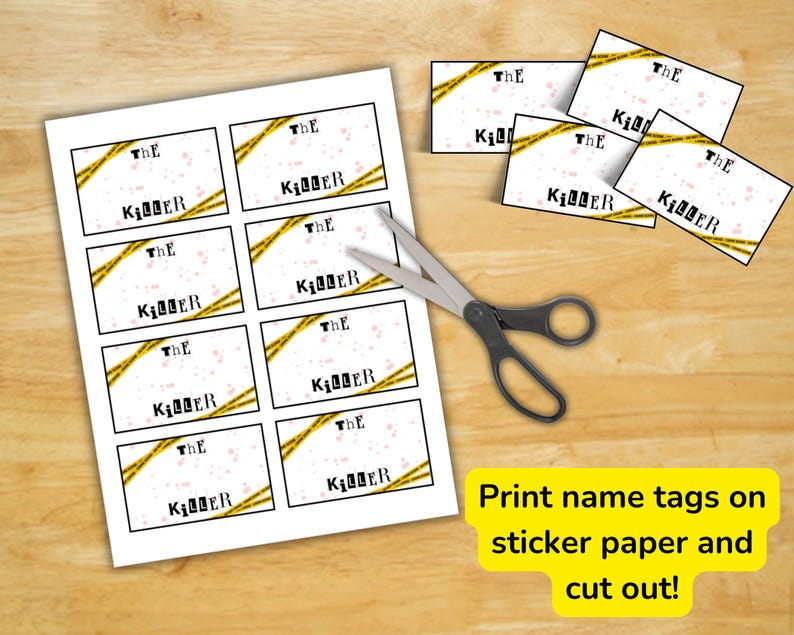 Serial Killer Name Generator Game – Adult Halloween Party Ice Breaker ...