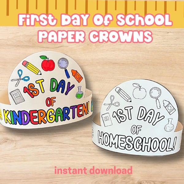 First Day of School Flag Photo Prop, 1st Day of School Pennant, Back to ...