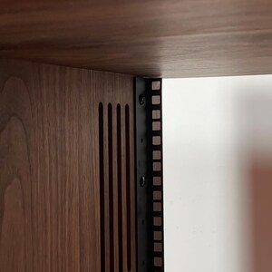 Rear-mounted Rack Rails, Sold in Pairs (add-on for Rack Cabinet Order ...