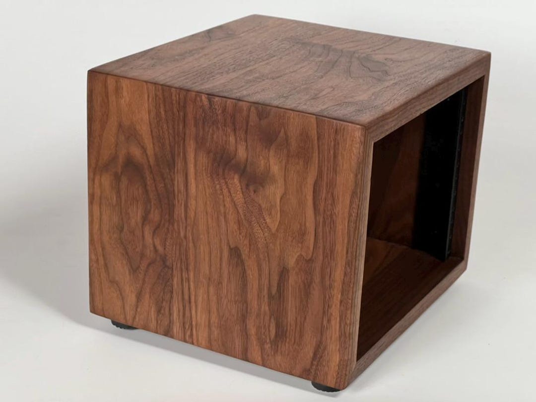 Studio Rack - Solid Walnut Half-width Rack for 9.5" Rack-mount ...