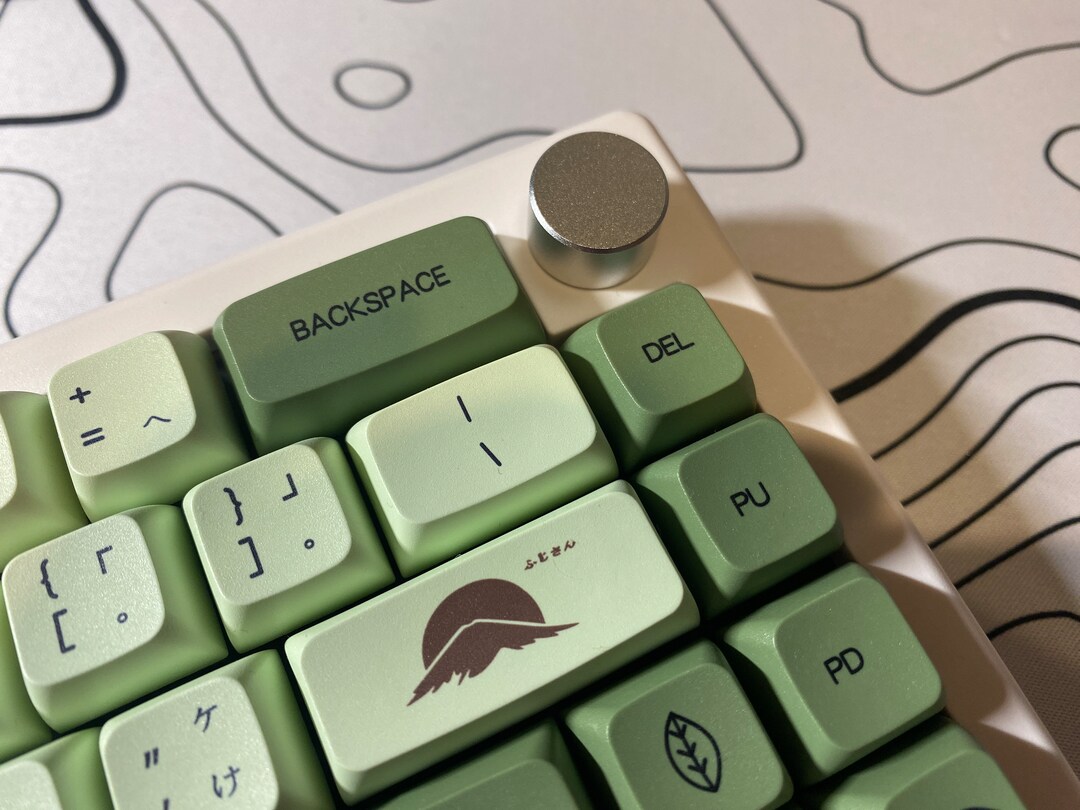 Matcha Green Custom Modded Mechanical Keyboard (GMK67) - Etsy