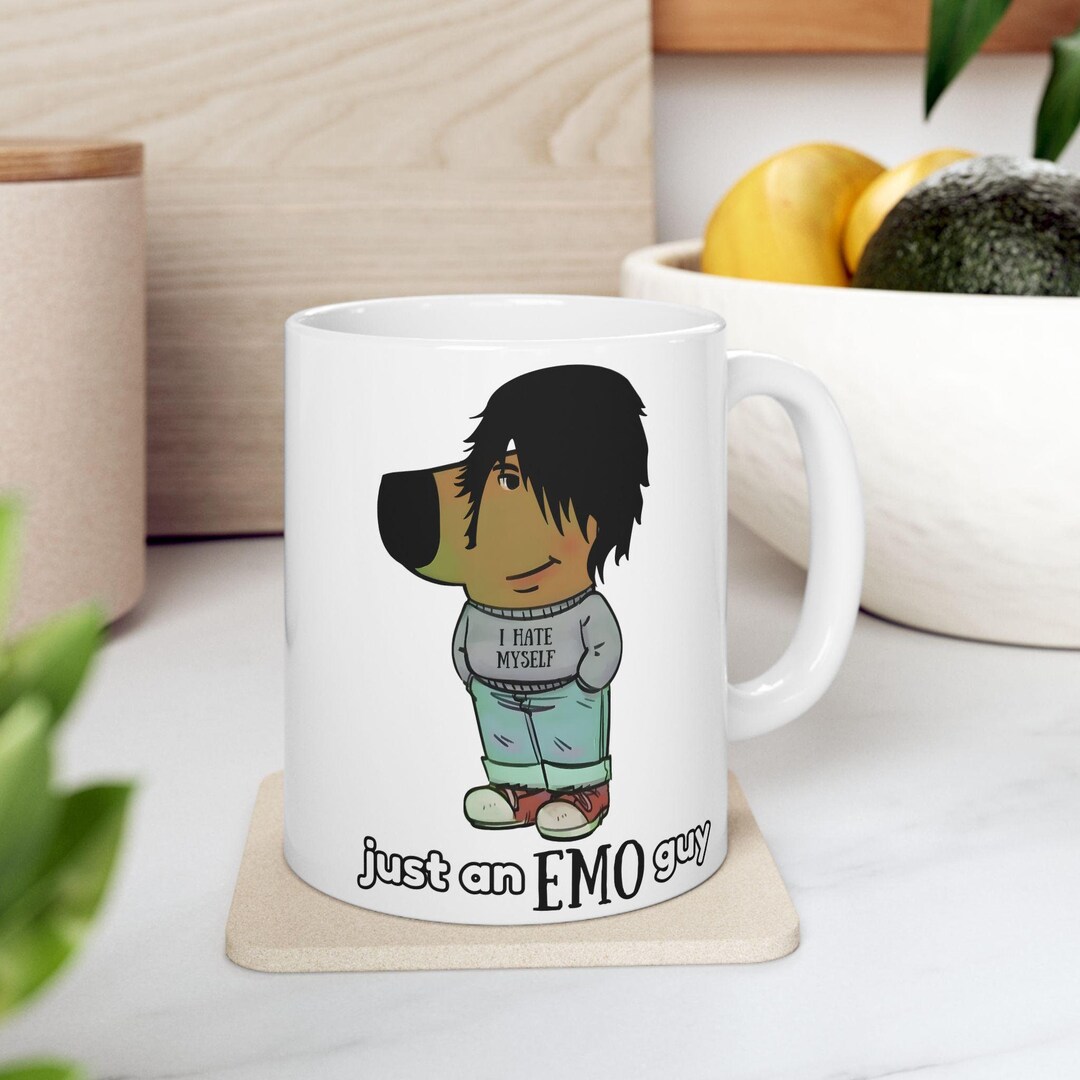 Emo Guy Meme Mug, Funny Gift for Him, Meme Lovers, Funny Gift Idea ...