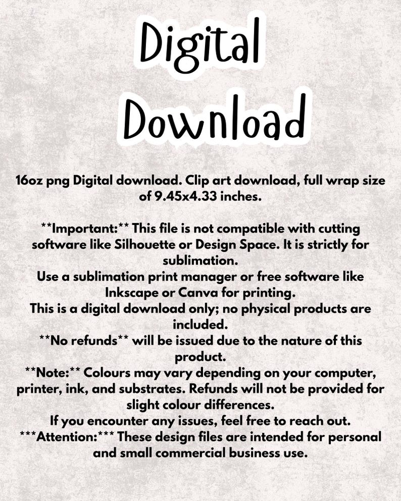 16oz Png Digital Download. Clip Art Download - Etsy