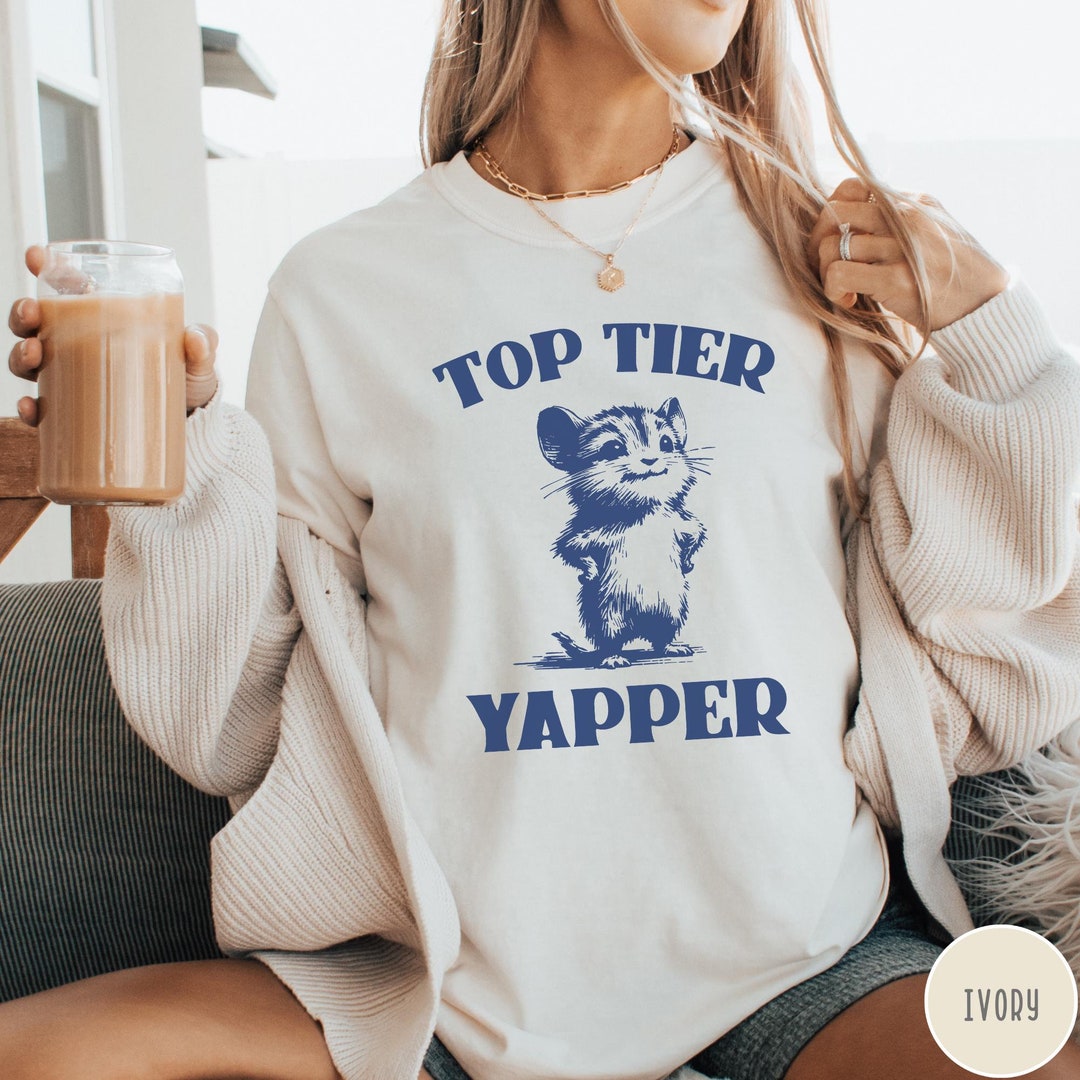 T-shirt Yapper Comfort Colors® haut de gamme, chemise rigolote, t-shirt ...