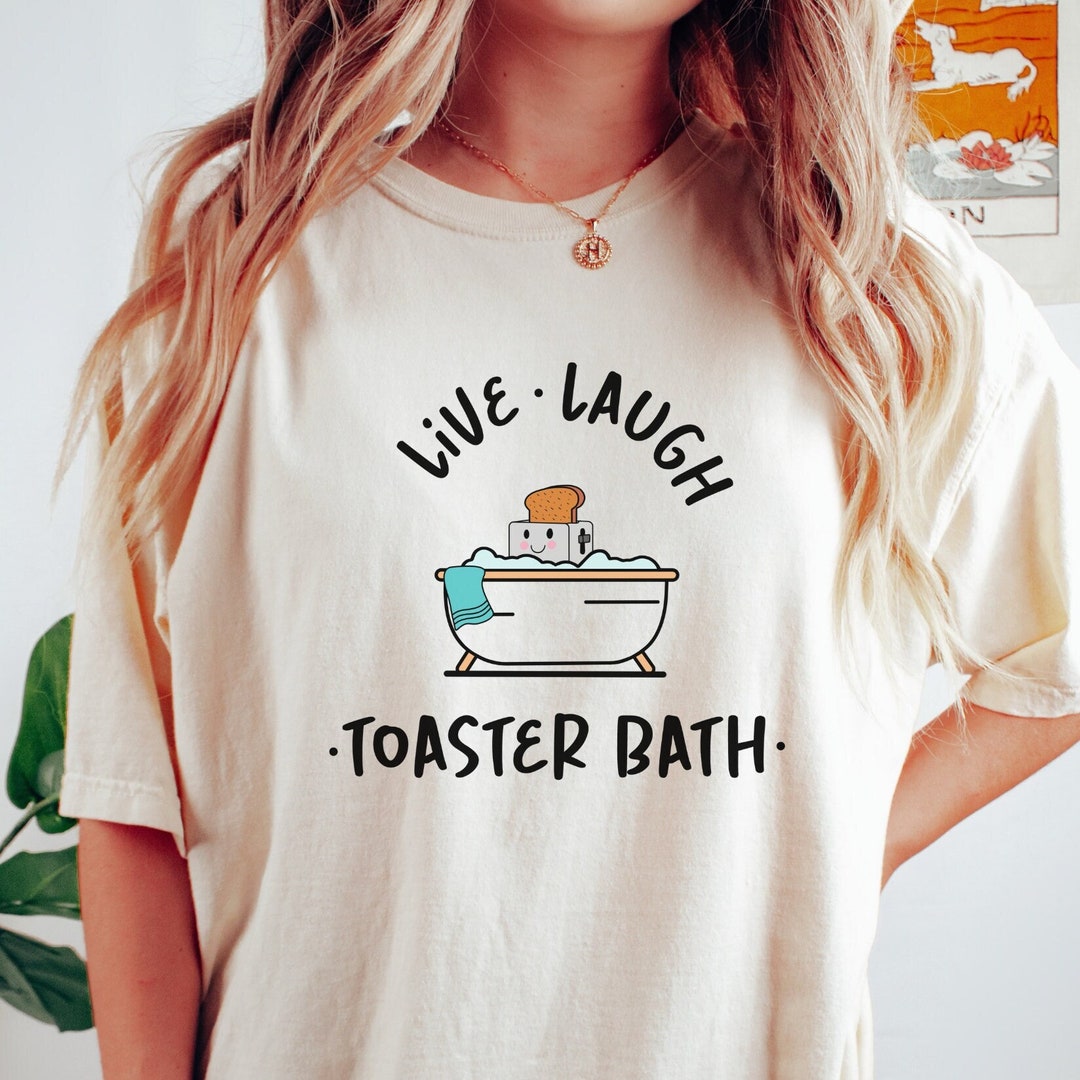 Toaster Bath Shirt, Dark Humor Tshirt, Funny Shirts, Humorous T Shirt ...