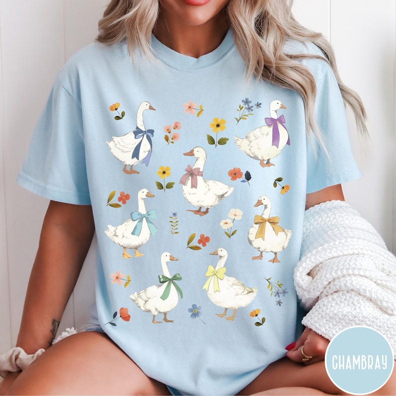 Vintage Goose Comfort Colors® Shirt, Funny Goose Tshirt, Oversized ...