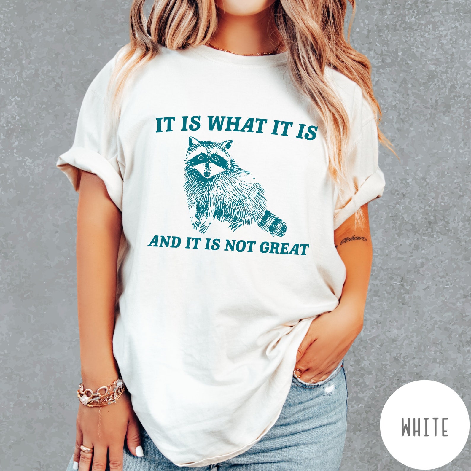 It is What It is and It is Not Great Shirt, Comfort Colors Tshirt, Meme ...