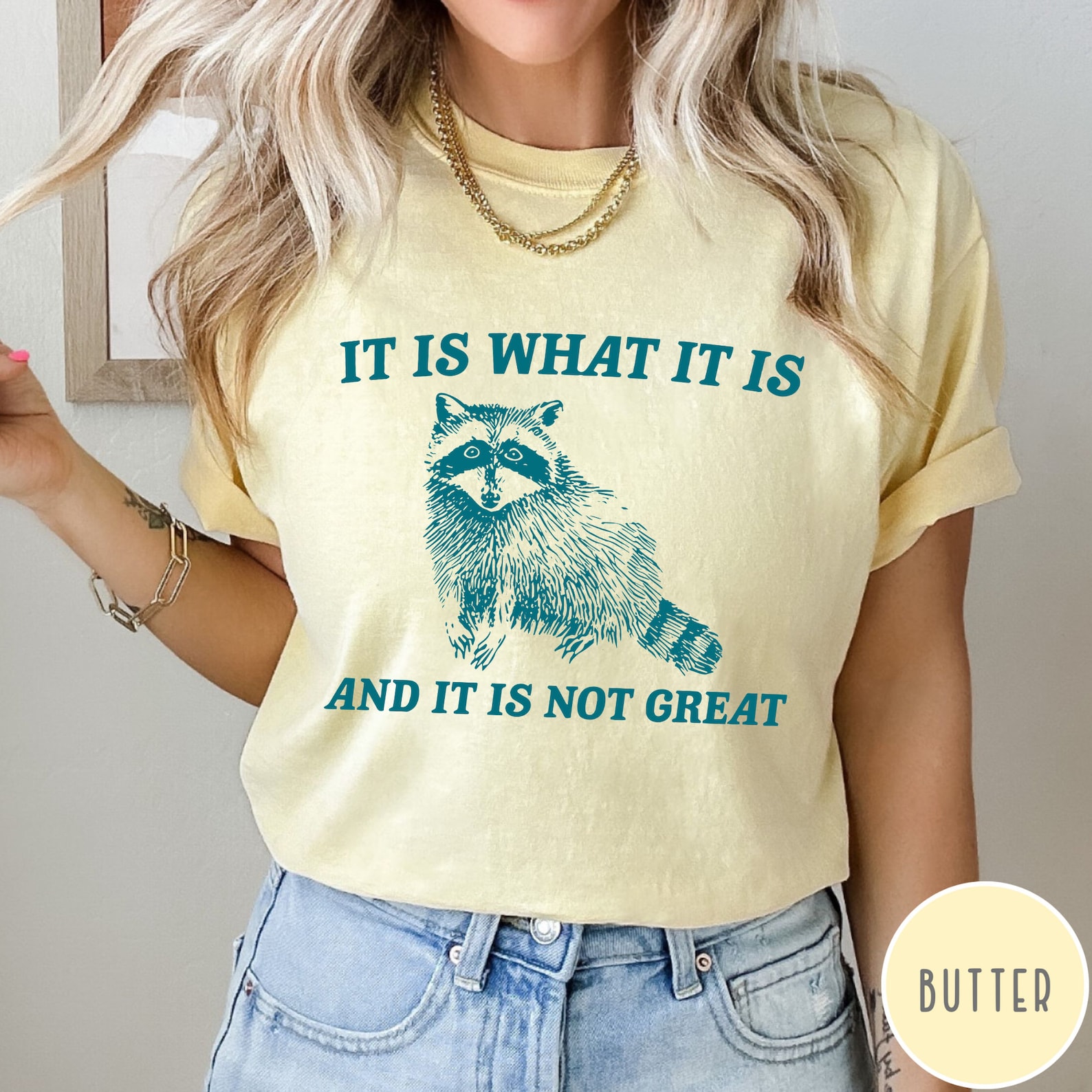It is What It is and It is Not Great Shirt, Comfort Colors Tshirt, Meme ...