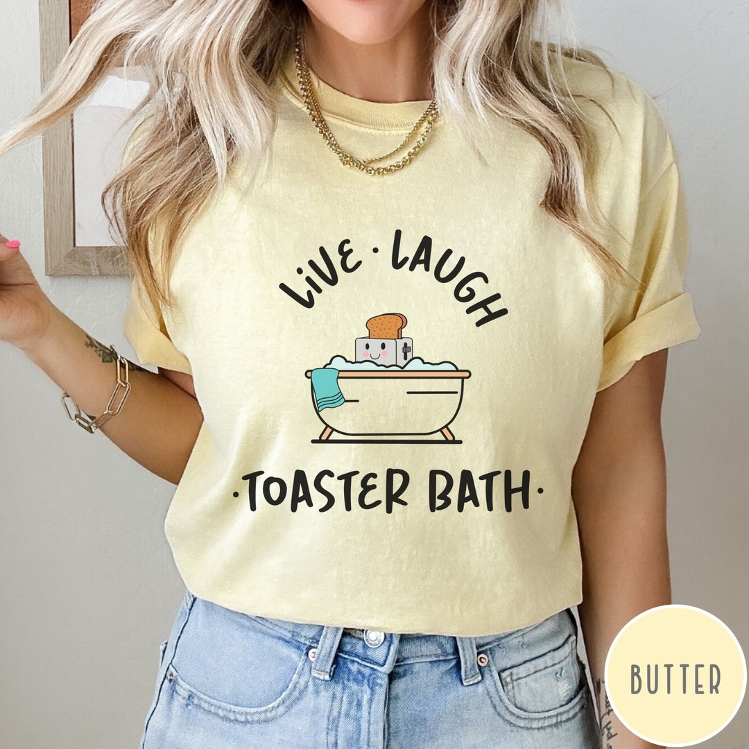 Toaster Bath Shirt, Dark Humor Tshirt, Funny Shirts, Humorous T Shirt ...