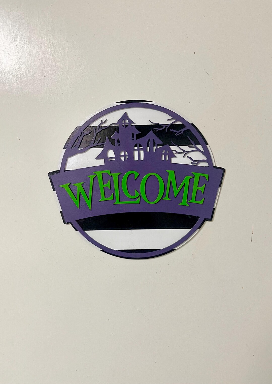 Beetlejuice Welcome Sign - Etsy