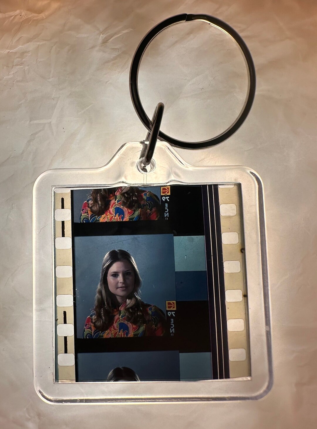 Vintage Film Cell Keychain KODAK GIRL - Etsy