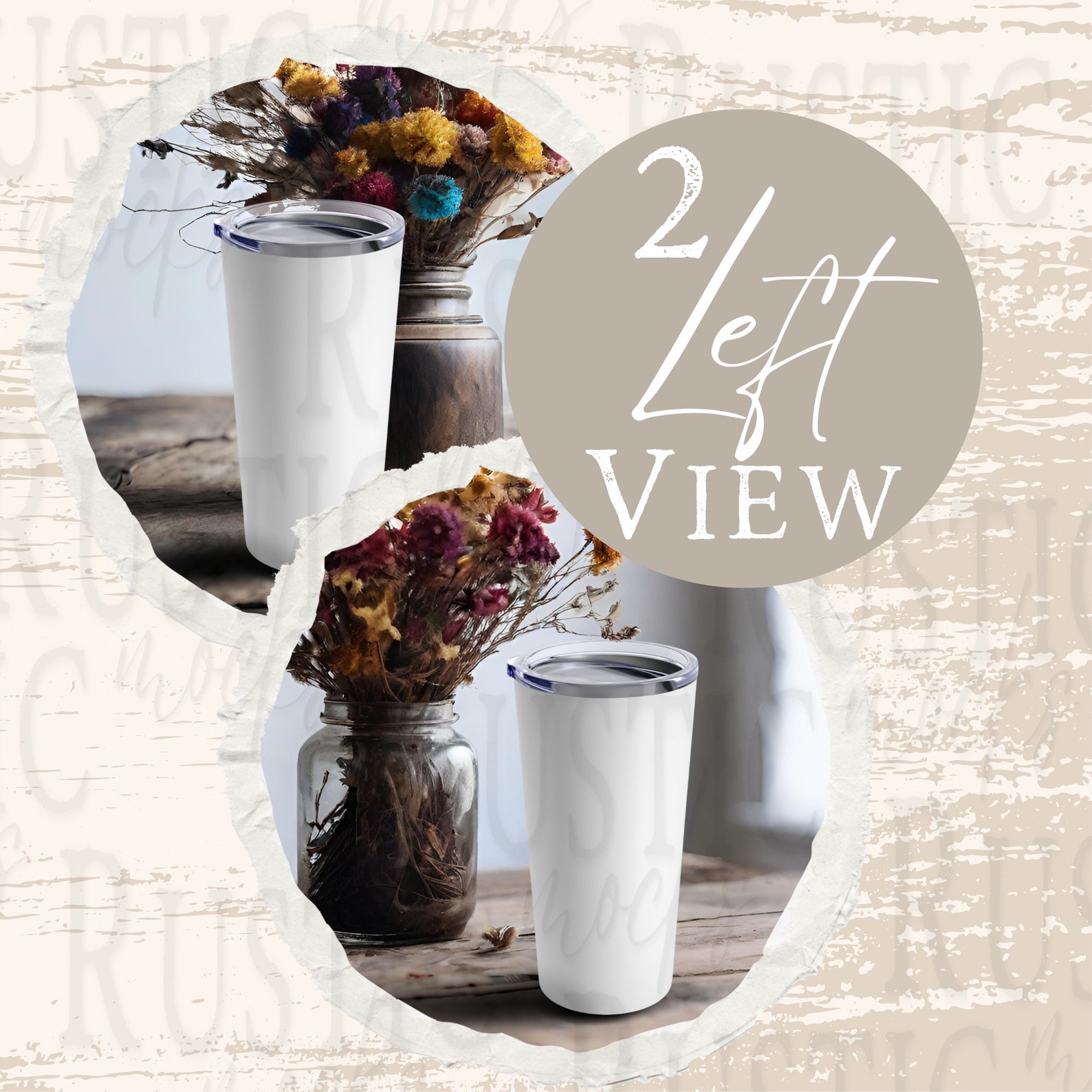 10 Floral White Tumbler Mockup Bundle 20 Oz Printify Tumbler 20 Oz PNG ...