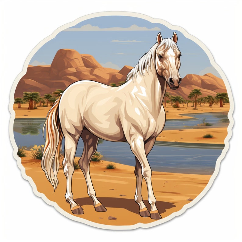 50 Stunning Printable Digital Horse Stickers PNG - Etsy