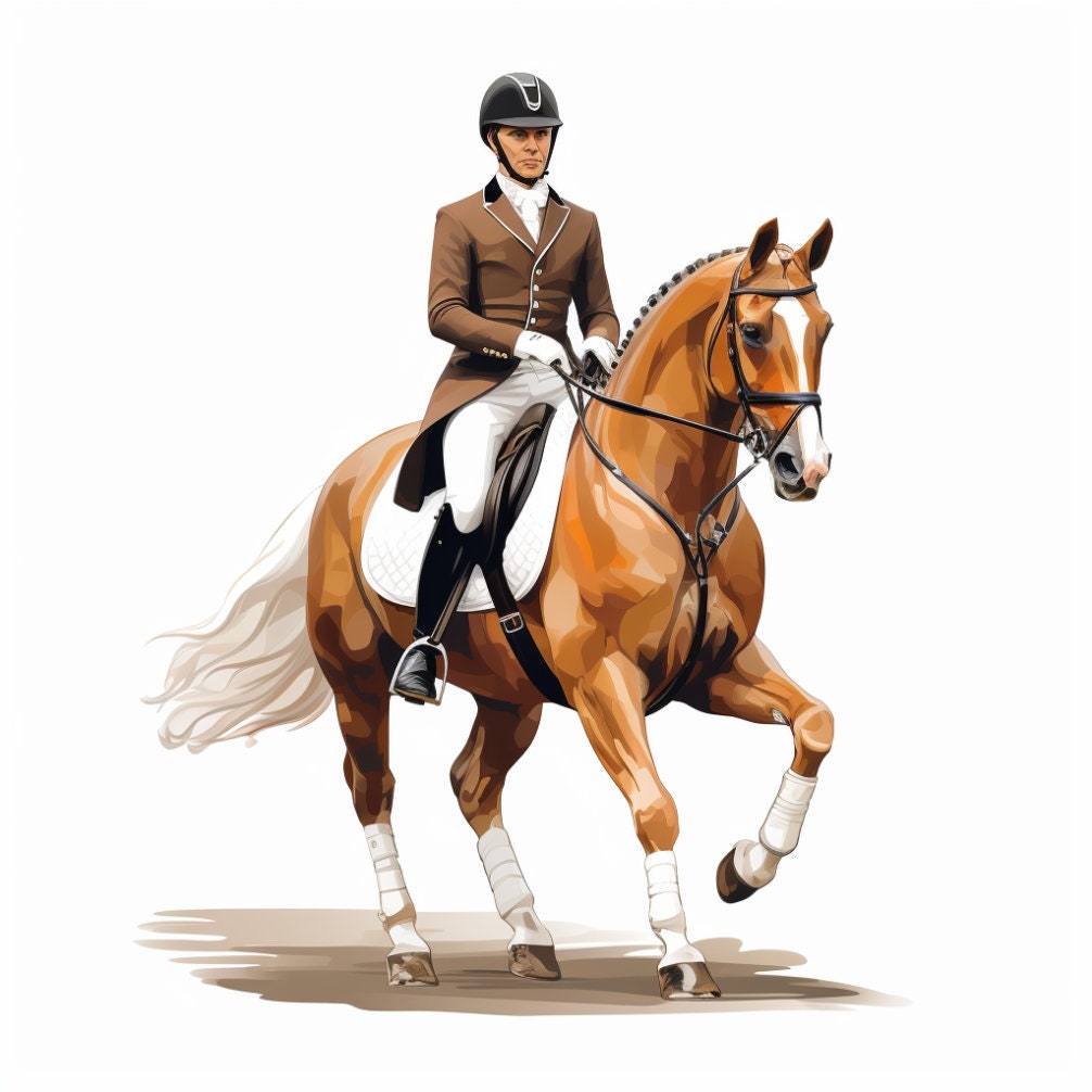 50 Stunning Printable Digital Horse Stickers PNG - Etsy