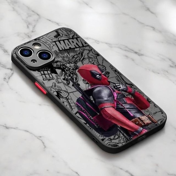 Deadpool Phone Case iPhone - Etsy