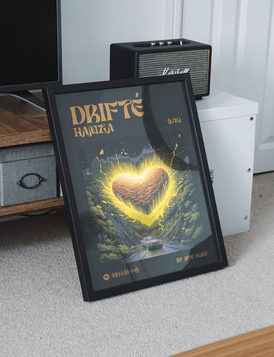 Drifté Hamza Poster - Hamza Poster - French Rap Poster - Spotify ...