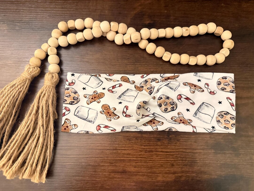 Gingerbread Man Twist Headband - Etsy