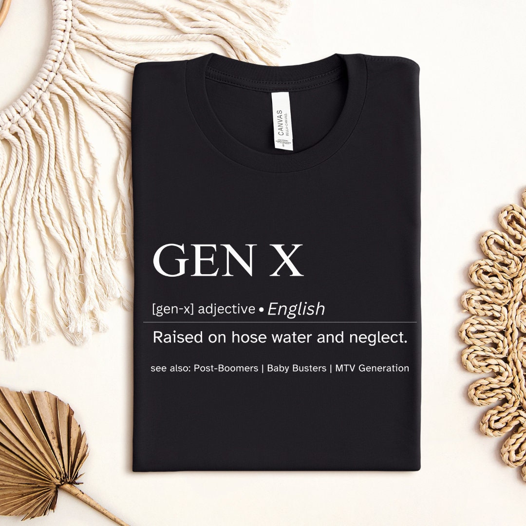 Gen X Svg, Gen X Png, Gen X Definition Design, Gen X Definition Png ...