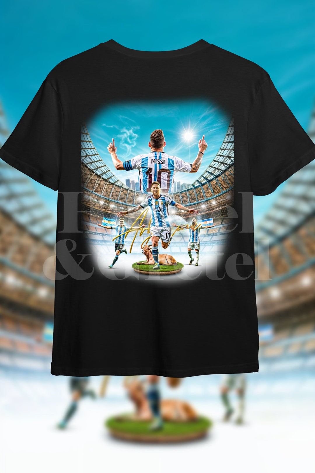 Custom MESSI T-shirt - Etsy