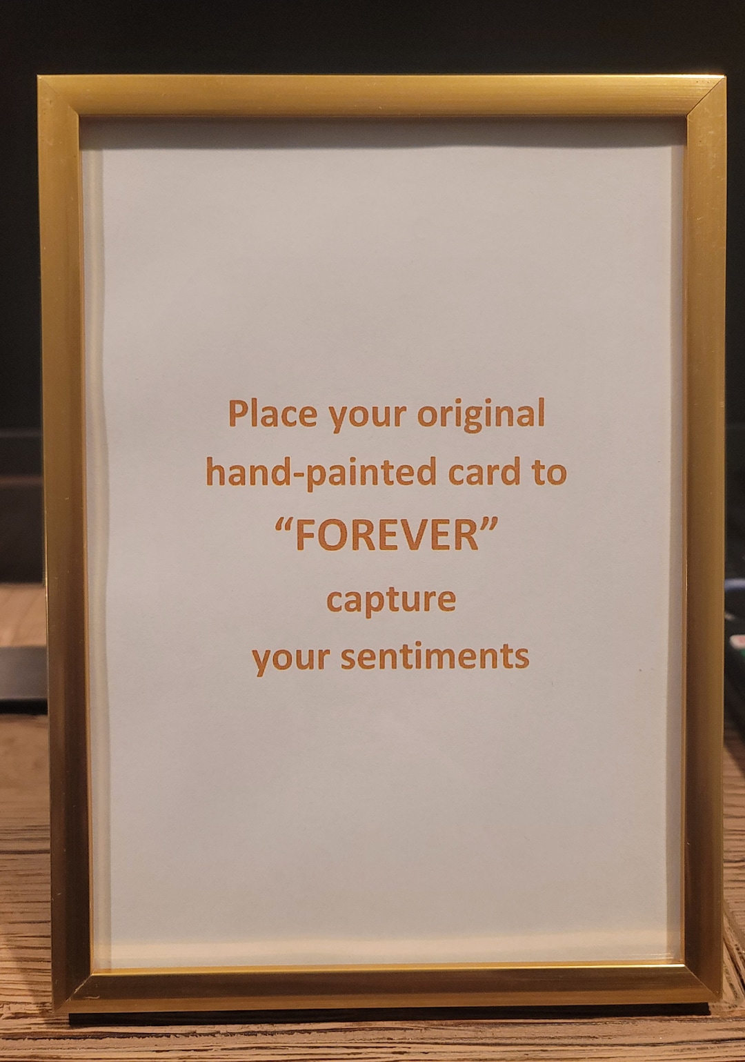 5x7 Metallic Gold Finish Frame - Etsy