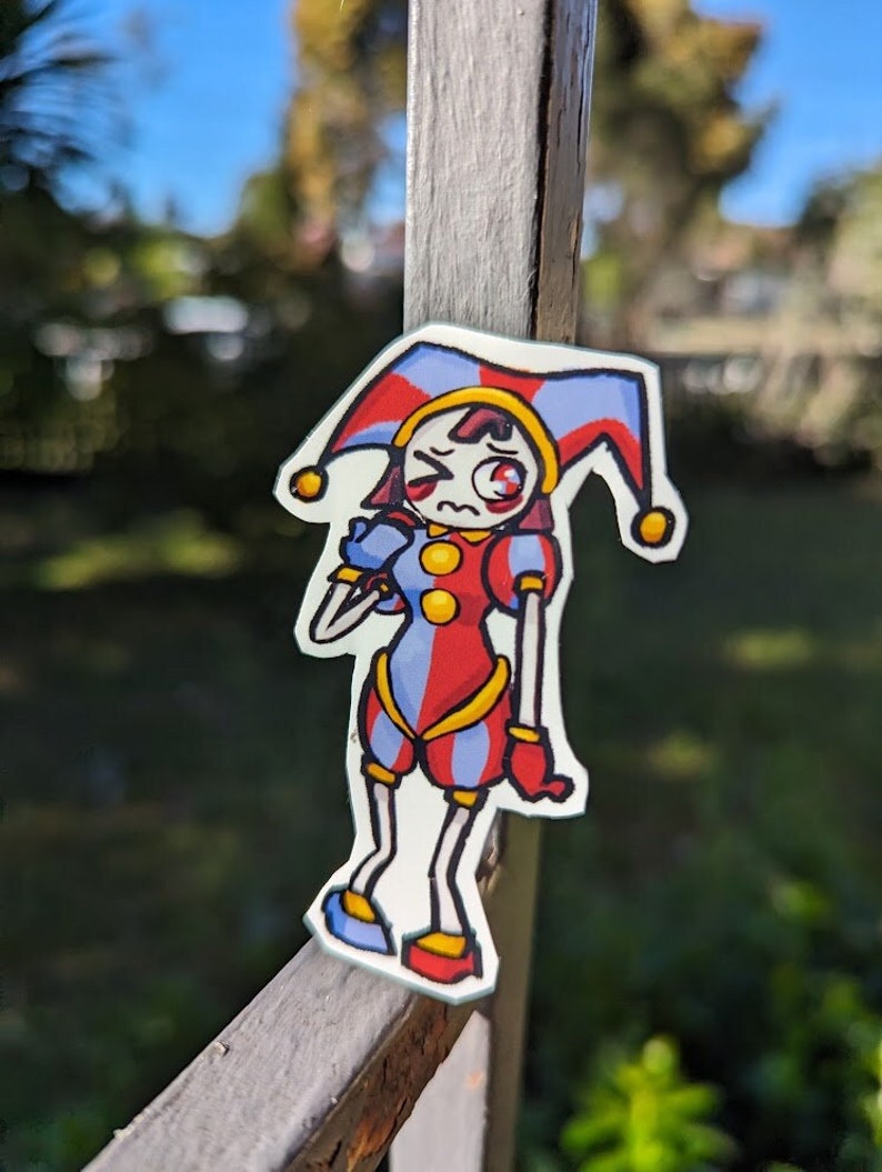 Pomni Sticker TADC - Etsy