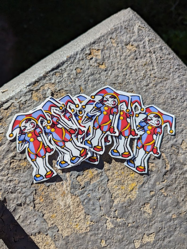 Pomni Sticker TADC - Etsy