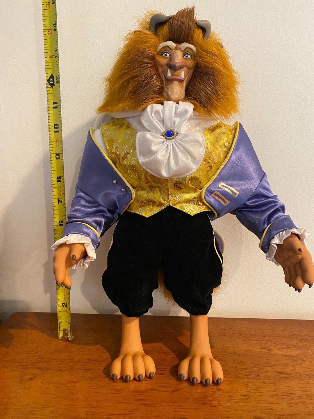 Disney’s Beast Plush Doll - Etsy