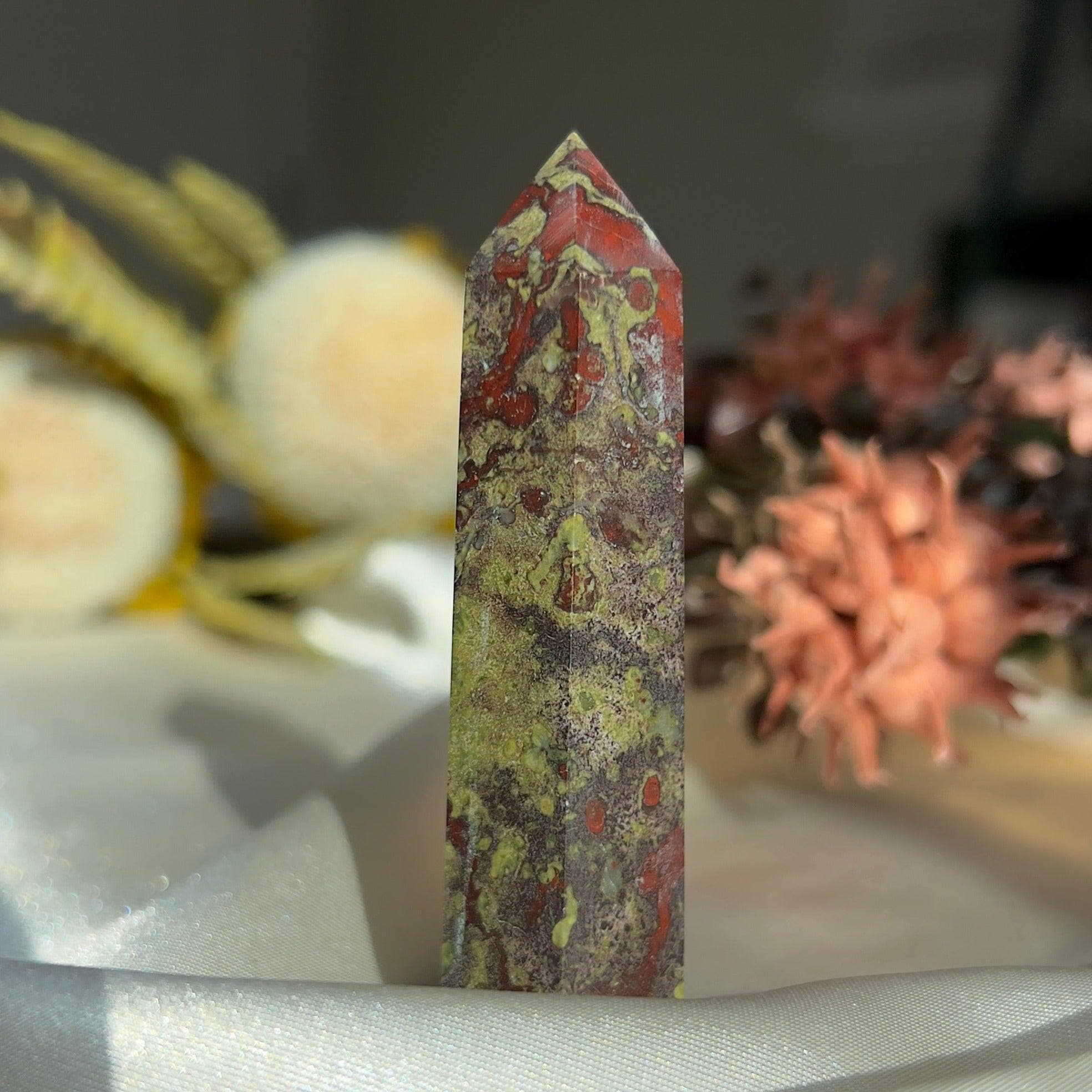 Dragon Blood Stone Tower - Etsy