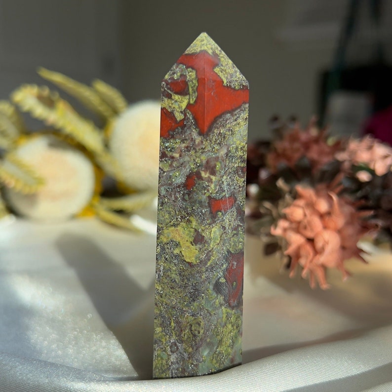 Dragon Blood Stone Tower - Etsy