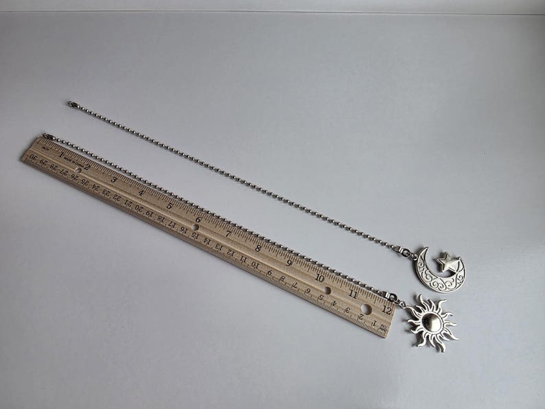 Fan Pull Chain Universe Cosmos Beaded Pull String Sun Moon and Star ...