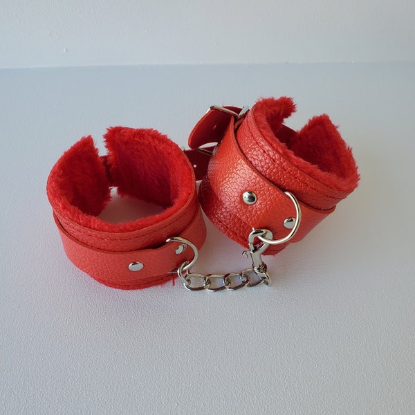 Pink Fuzzy Handcuffs - Etsy