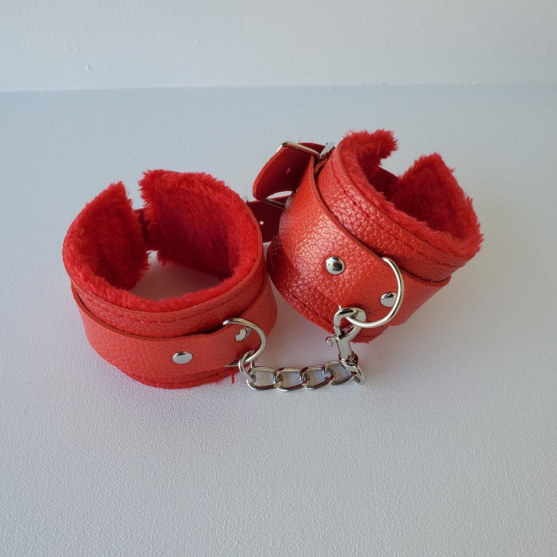 Pink Fuzzy Handcuffs - Etsy