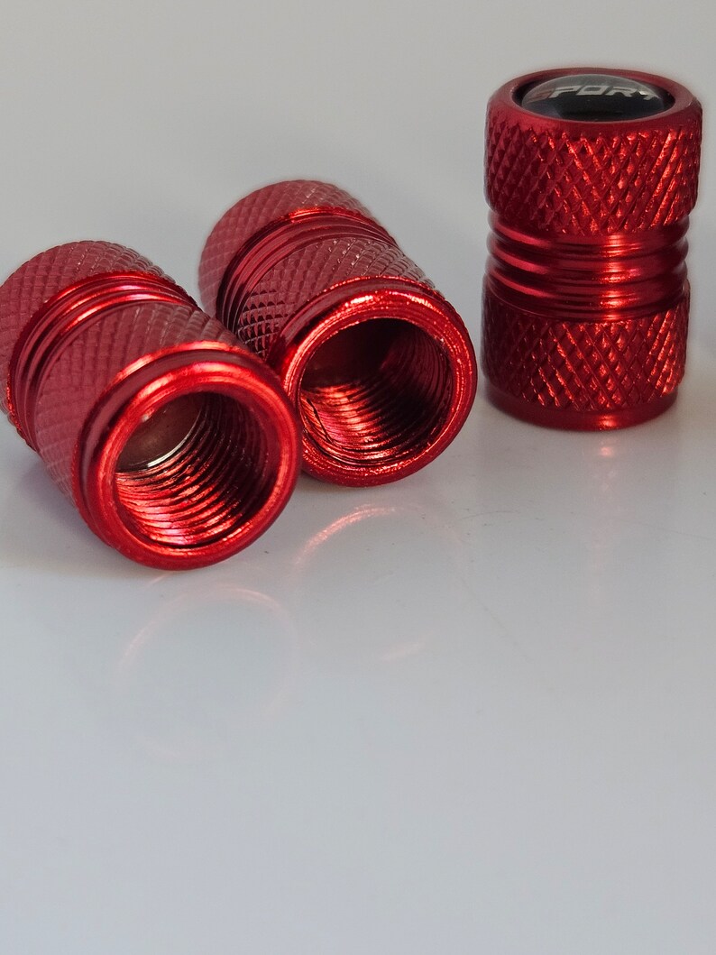 Sports Car Tire Stem Caps Logo Sports Branded Air Valve Stem Caps 4 ...